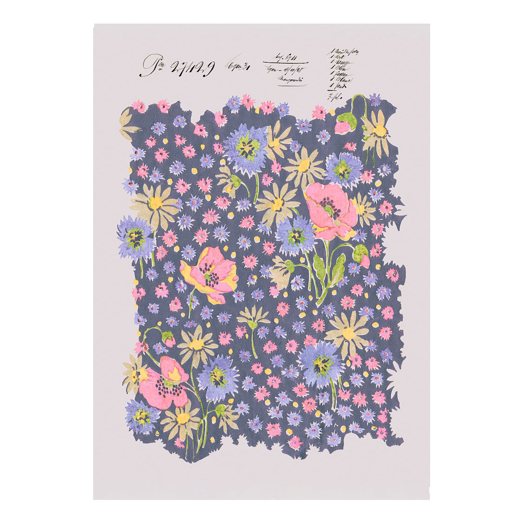 No.096 - Floral Alchemy 1928 - Vintage Archive Poster Prints
