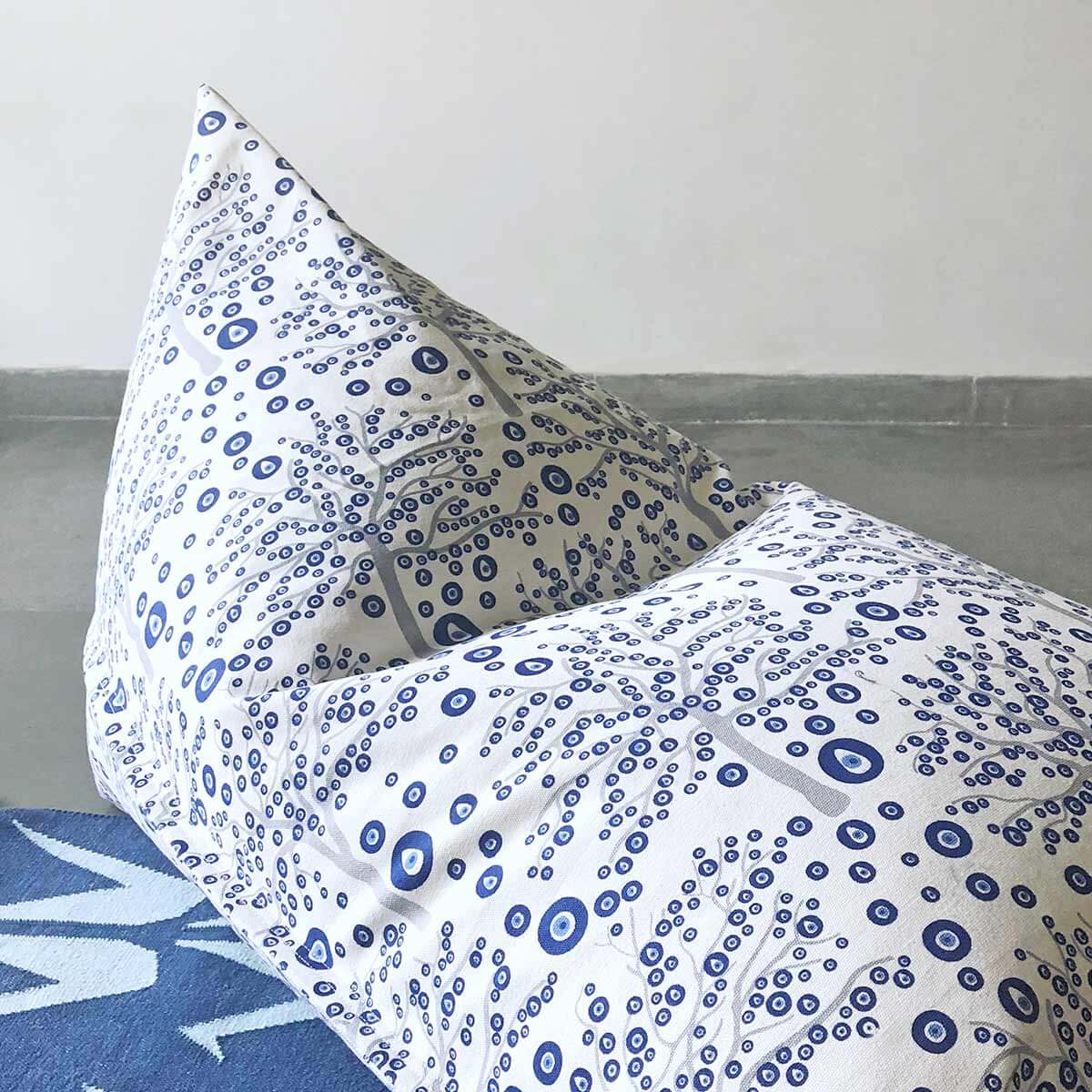 Evil Eye Tree Bean Bag Cover