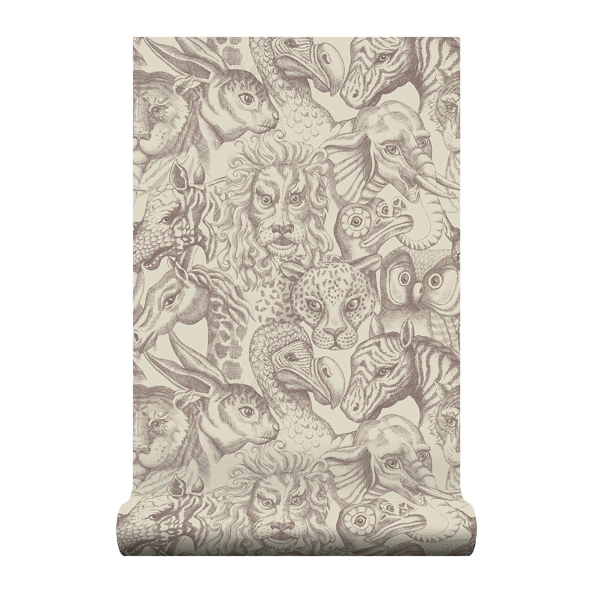 Rara Off White Wallpaper
