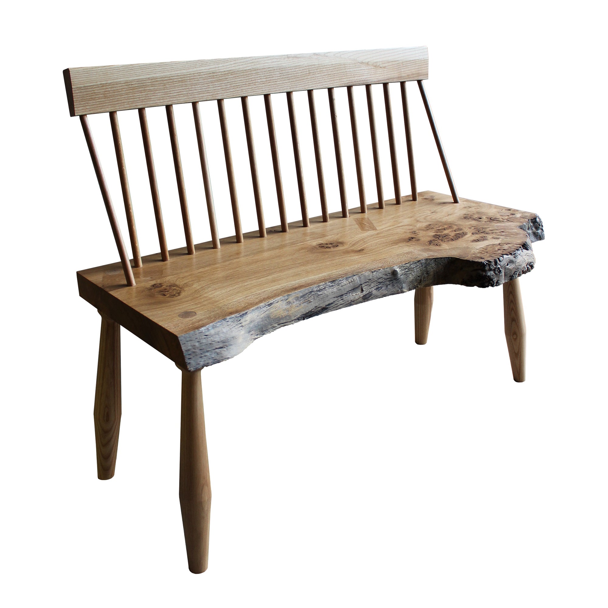 Burr Oak Bench