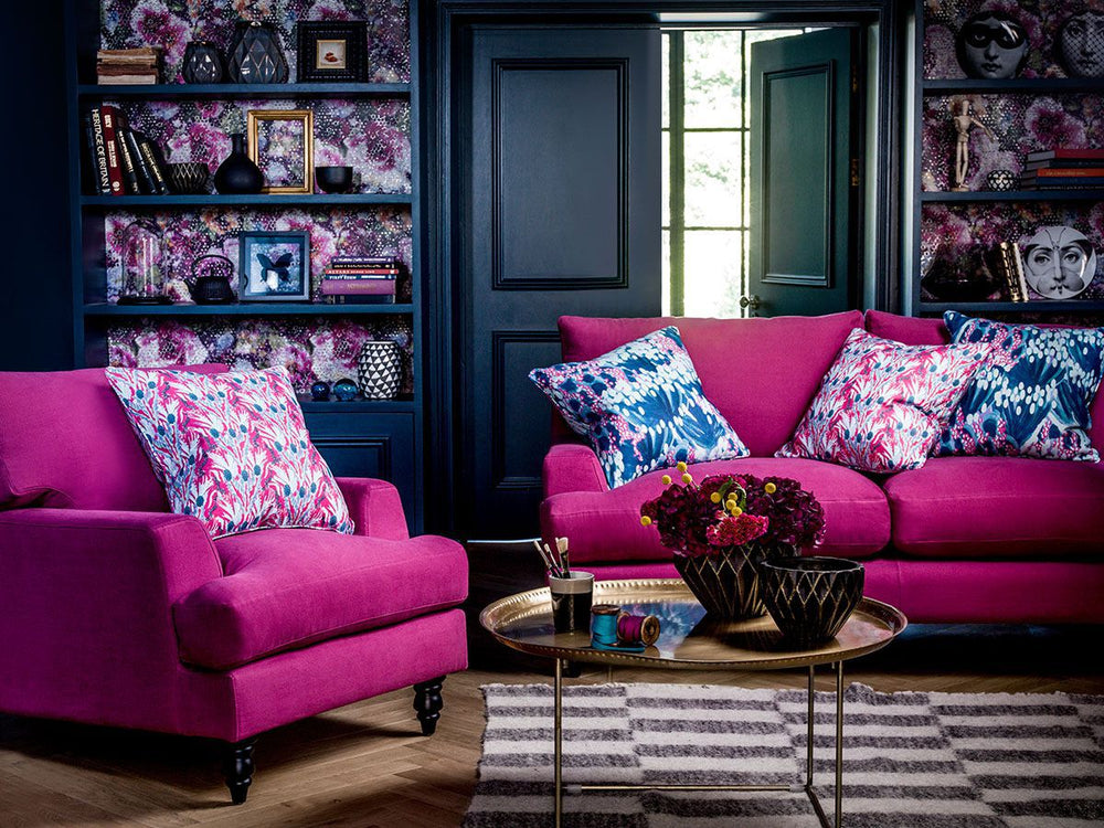 Isla Pink Pavilion Armchair | The Roost | Living Room Furniture